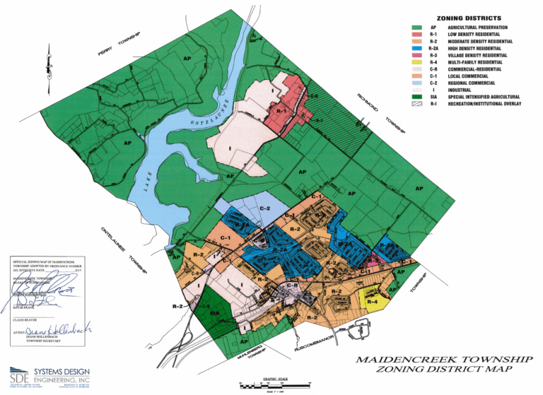 Zoning and Permits - Maiden Creek